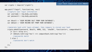Node.js Authentication and Data Security | PDF