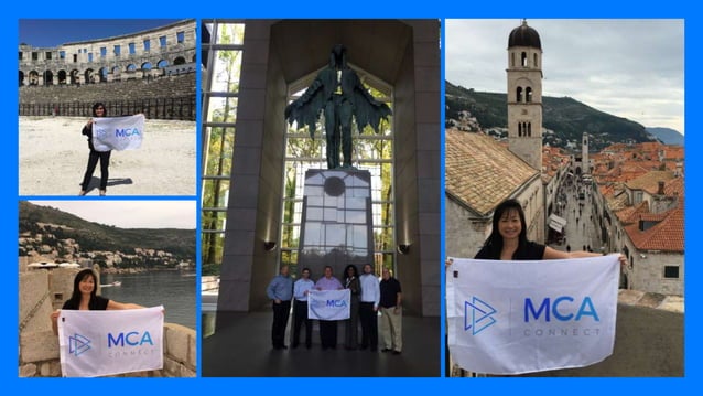 The MCA Connect Flag: taking it international | PPTX