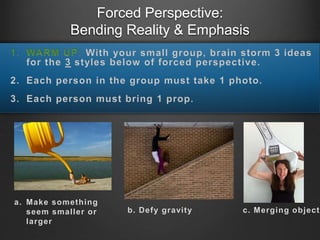 2016 forced perspective | PPTX