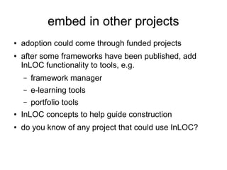 InLOC: the potential of competence structures | PPT