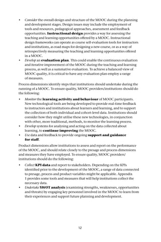 Guidelines for Quality Assurance and Accreditation of MOOCs | PDF