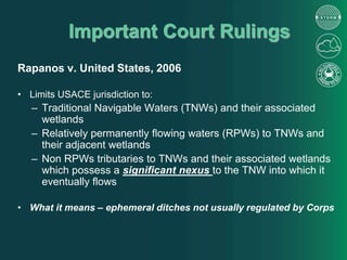 Wetland Law and Compliance | PDF