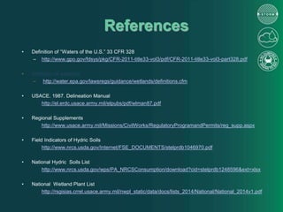 Wetland Law and Compliance | PDF