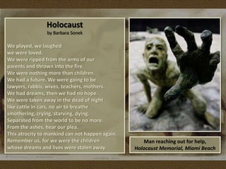 Holocaust Poetry: PowerPoint | PPSX