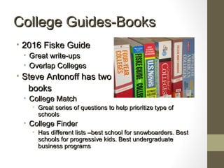 How To Pick The Right College For You! | PPT