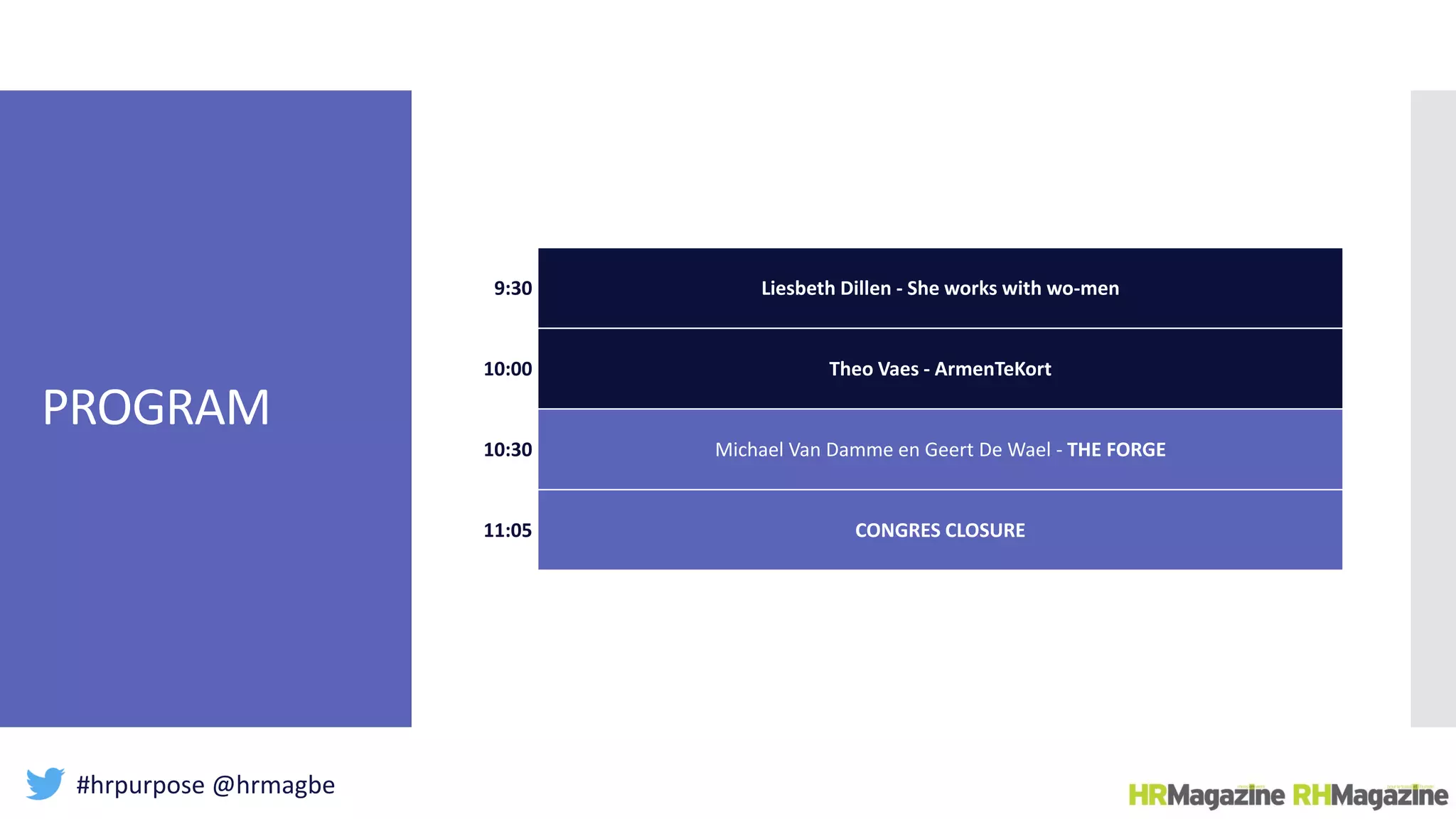 Day 3: HRRHCongres | PPT
