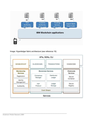 Lab Exercise: IBM Blockchain runs also on LinuxONE, see it in action! | PDF