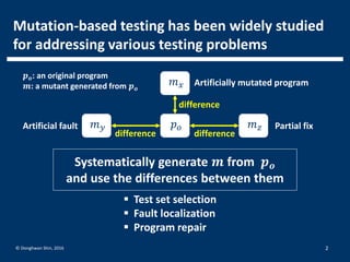 A Theoretical Framework for Understanding Mutation-Based Testing ...