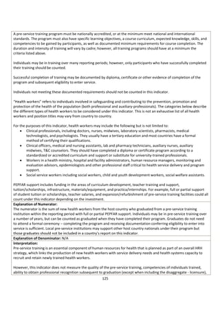 2016 indicator reference guide pre-service training | PDF
