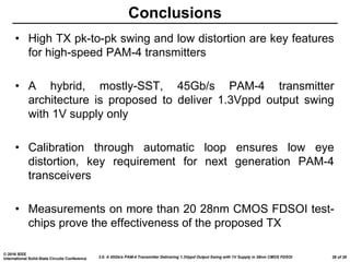 A 45Gb/s PAM-4 Transmitter Delivering 1.3Vppd Output Swing with 1V ...