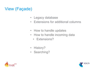 FHIR Server Design Review | PPTX | Databases | Computer Software and Applications