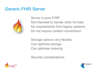 FHIR Server Design Review | PPTX | Databases | Computer Software and Applications