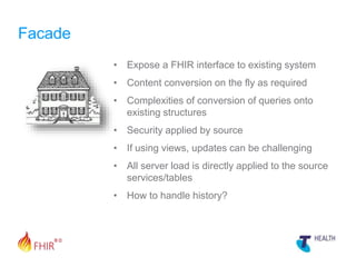 FHIR Server Design Review | PPTX | Databases | Computer Software and Applications