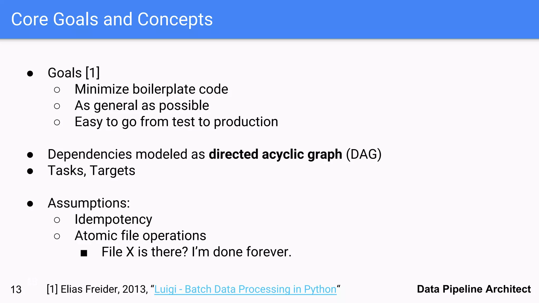 Workflow Engines + Luigi | PPT