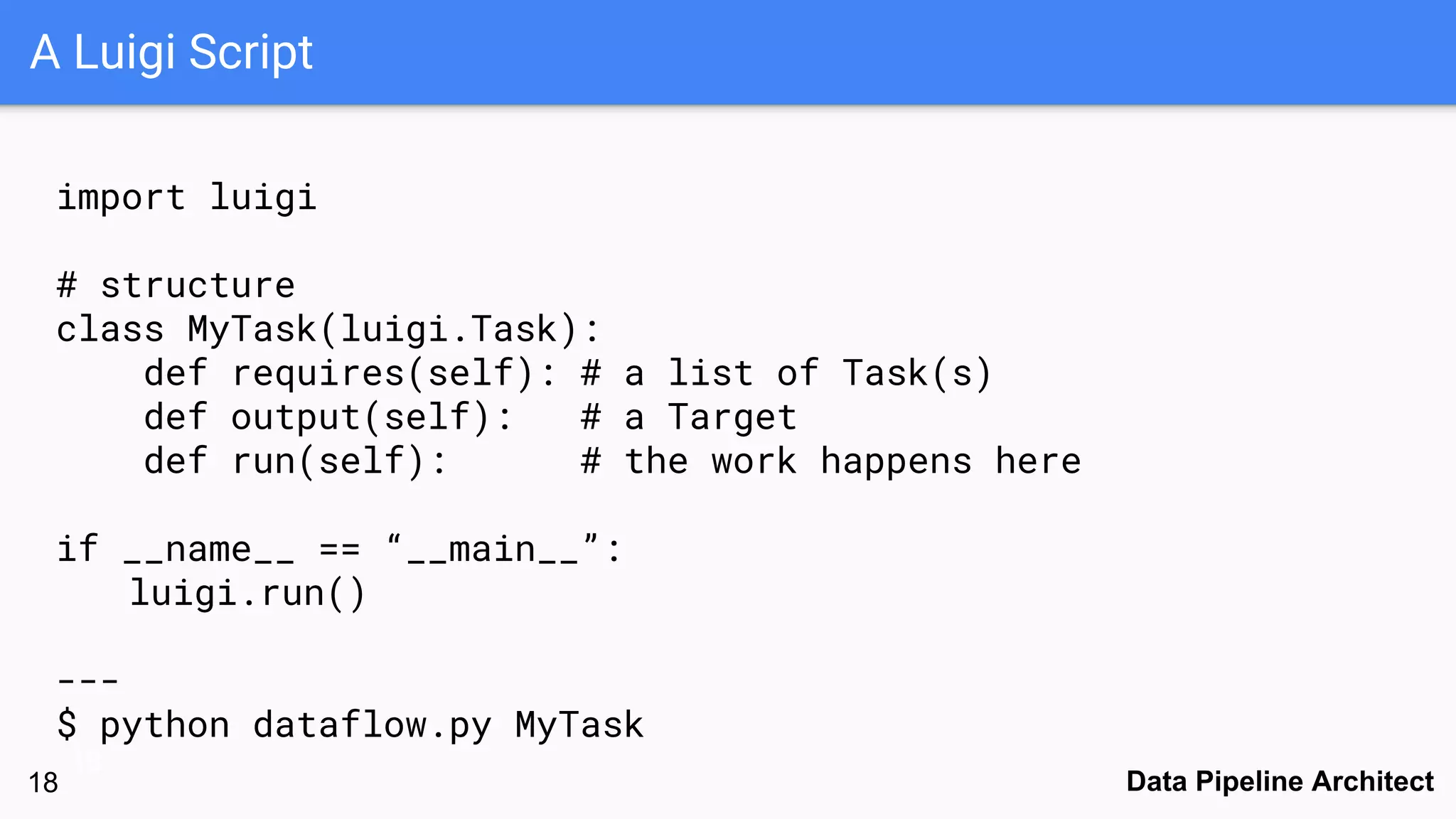 Workflow Engines + Luigi | PPT