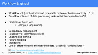 Workflow Engines + Luigi | PPT