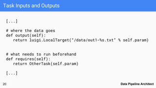 Workflow Engines + Luigi | PPT