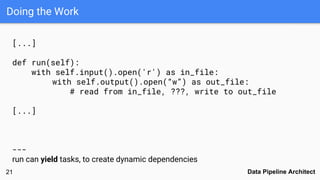 Workflow Engines + Luigi | PPT