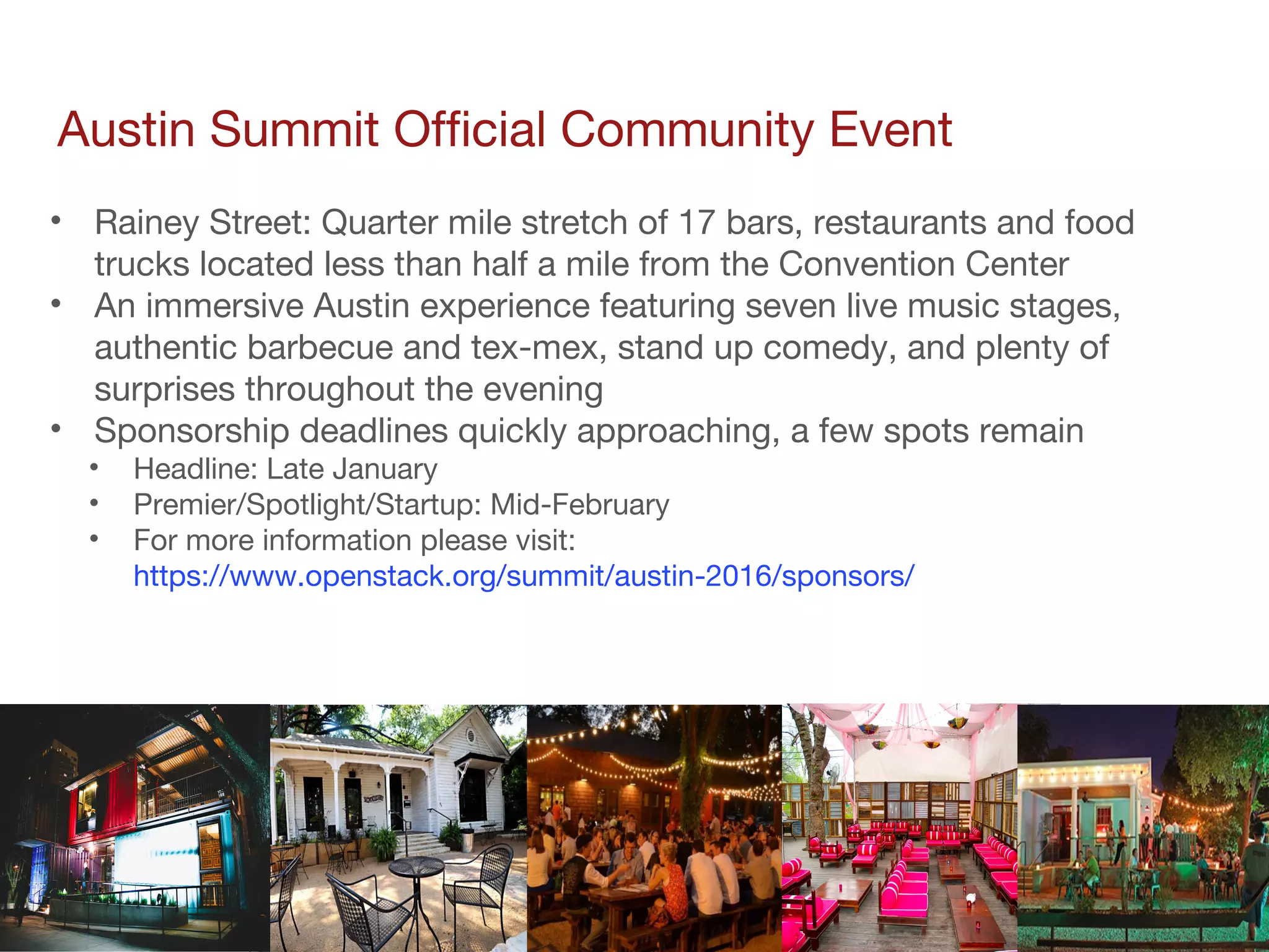 OpenStack Marketing Plan - Community Presentation | PPT