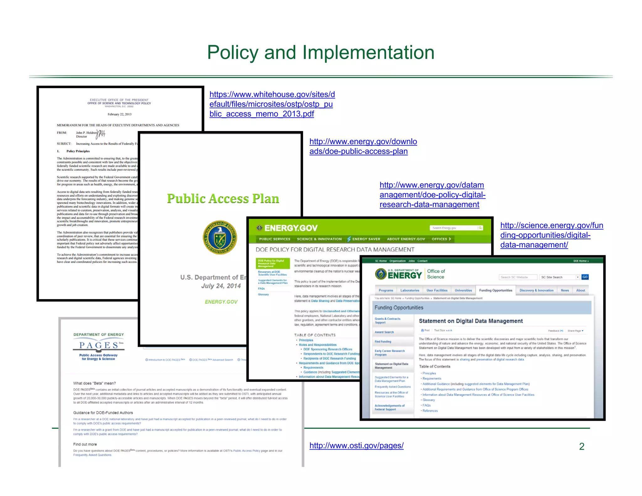 RDAP 16: Data Management Plan Perspectives (Panel 5, DMPs and Public ...