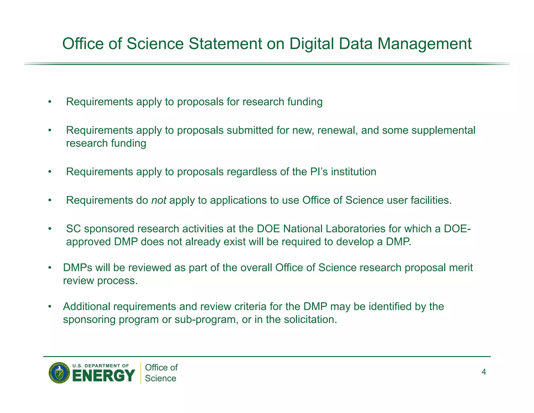 RDAP 16: Data Management Plan Perspectives (Panel 5, DMPs and Public ...