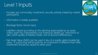 2016 Maze Live Implementing GASB 72: Fair Value Measurement and ...
