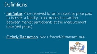 2016 Maze Live Implementing GASB 72: Fair Value Measurement and ...