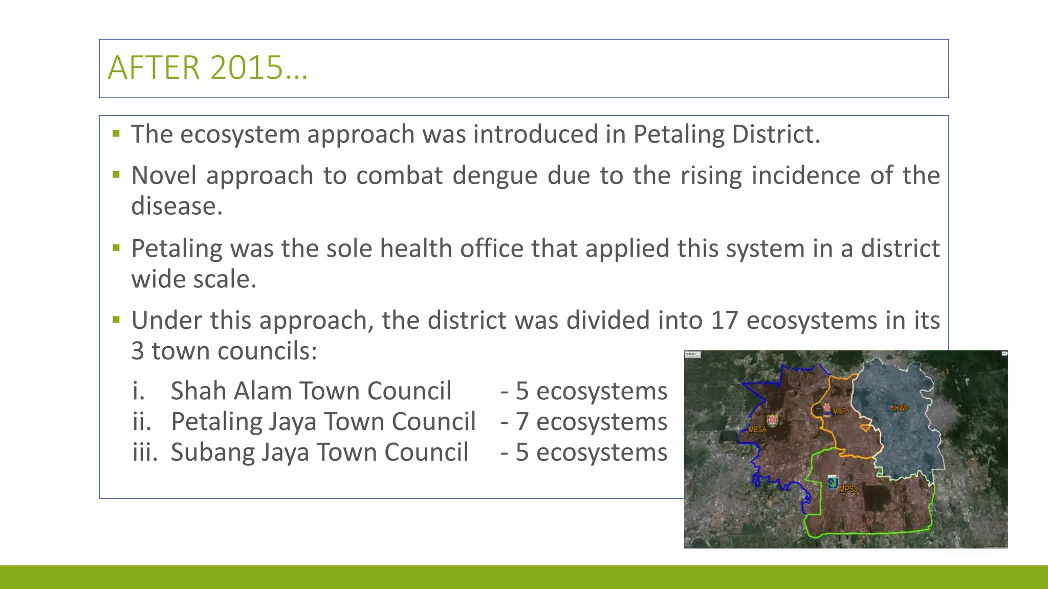 Ecosystem approach to dengue control | PDF