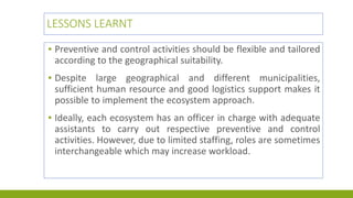Ecosystem approach to dengue control | PPT