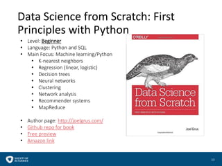 Resources for Getting Started in Predictive Analytics | PPTX
