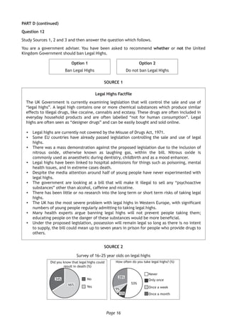 2016 National 5 modern studies exam | PDF