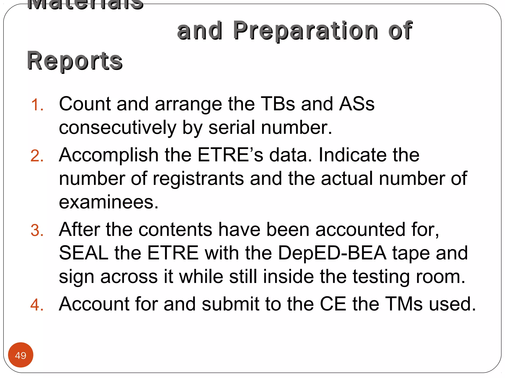 2016 nat test admin guidelines[1] | PPT