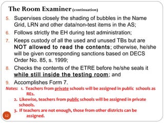 2016 nat test admin guidelines[1] | PPT