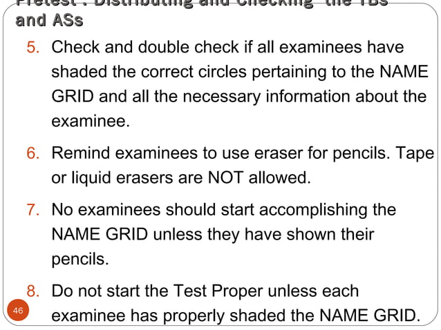 2016 nat test admin guidelines[1] | PPT