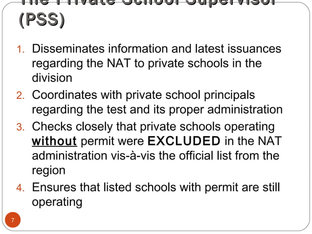 2016 nat test admin guidelines[1] | PPT