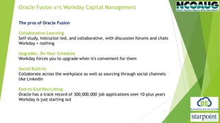 Oracle Fusion v/s Workday | PPT