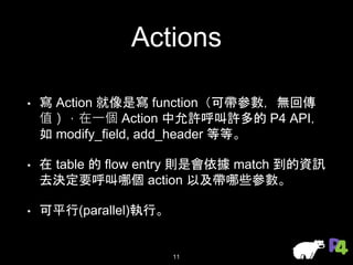 2016 NCTU P4 Workshop | PPTX