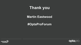 2016 Opta Pro Forum | PPT