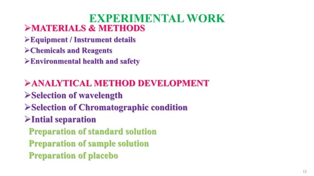 HPLC METHOD ADAPALENE & BENZOYL PEROXIDE | PPTX