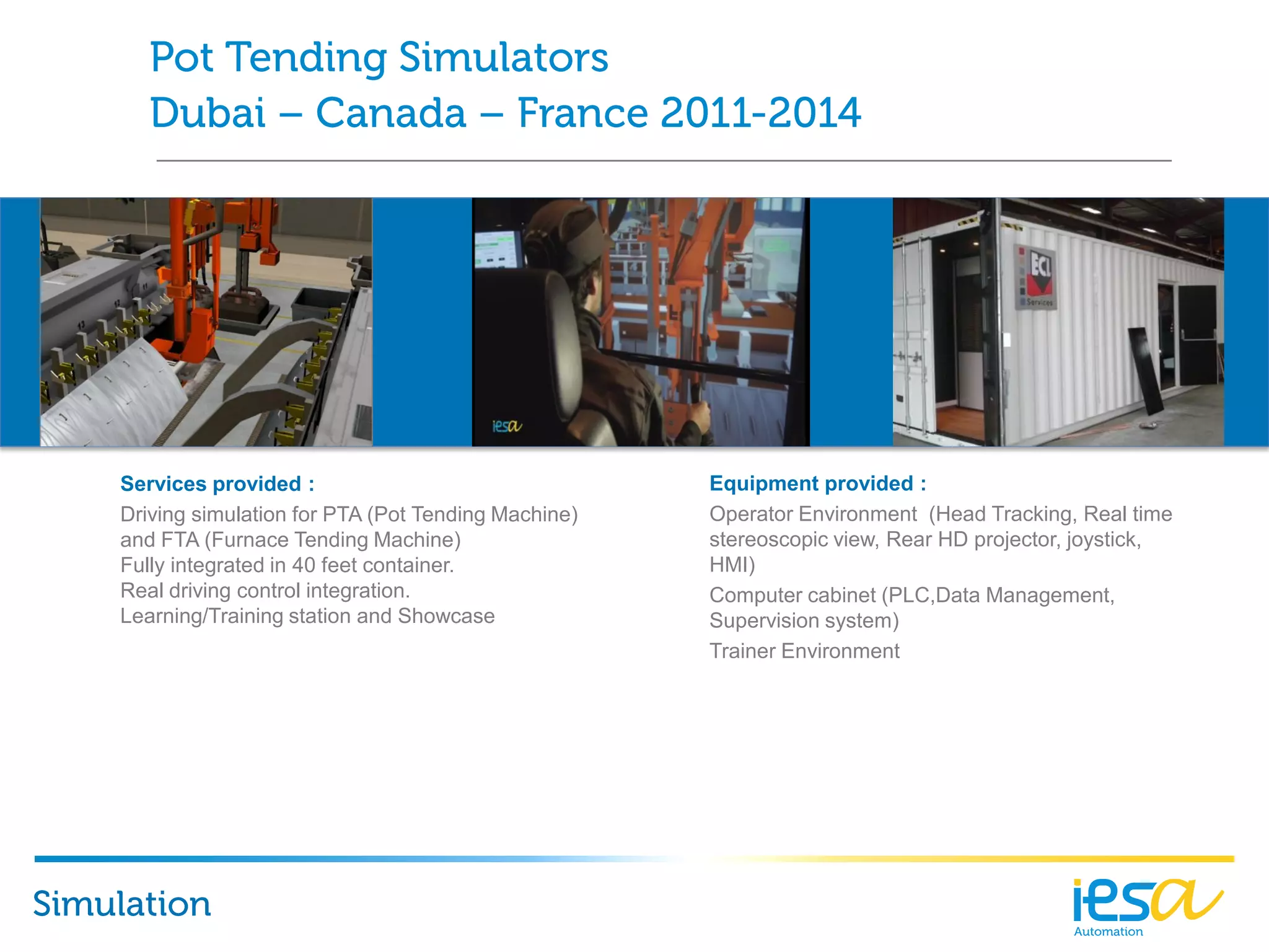 IESA: Automation for Worldwide Industries | PDF