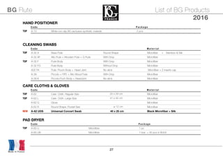 PRO Guide BG France Flute | PDF