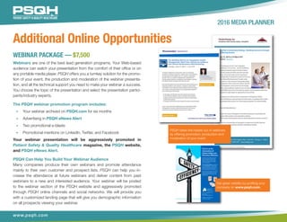 2016 Patient Safety & Quality Healthcare Magazine | PPT