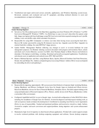 2016 resume | DOCX | IT and Internet Support | Internet