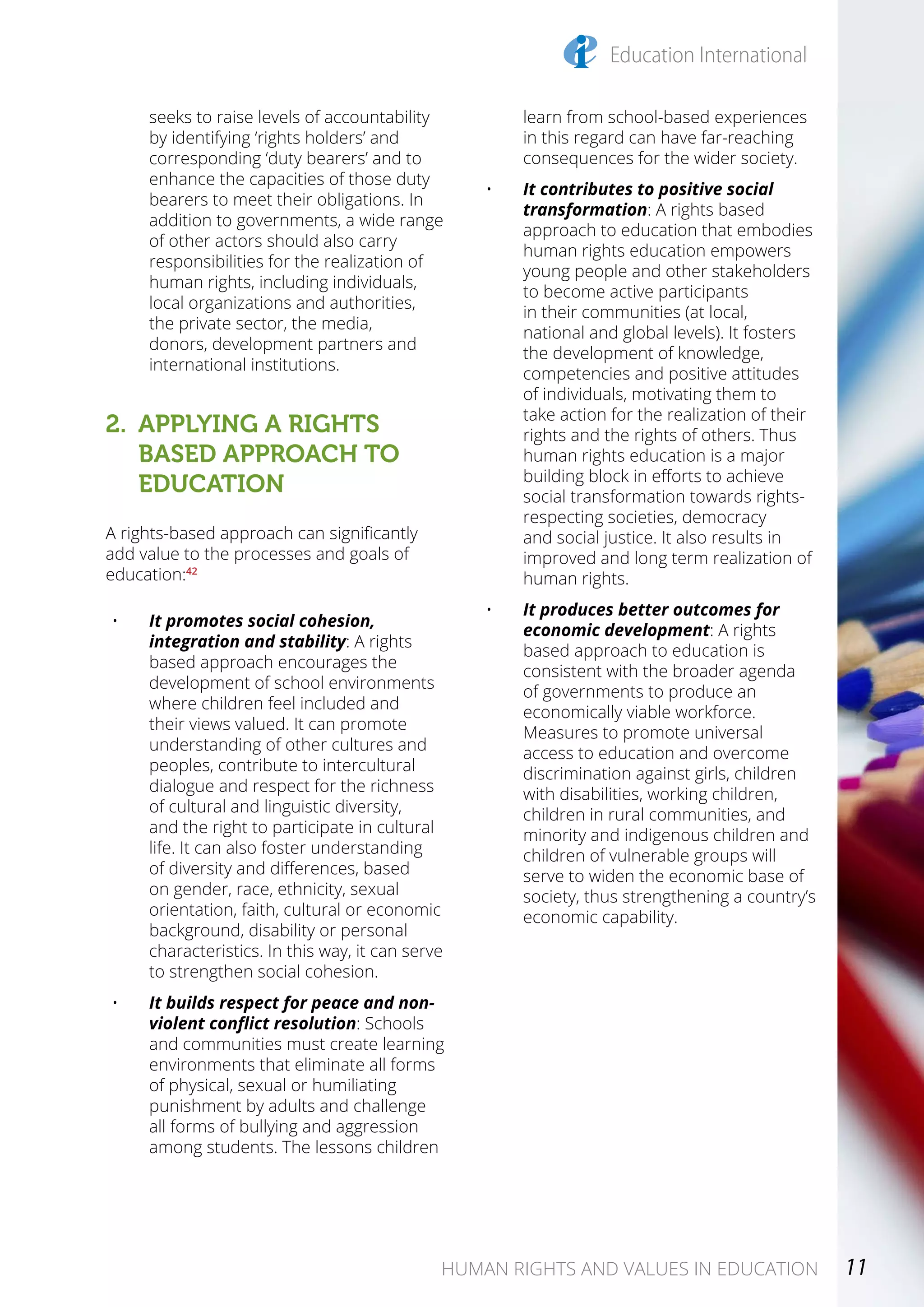 Education International Symposium Background paper | PDF