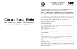 2016 Chicago RLTO Summary | PPT