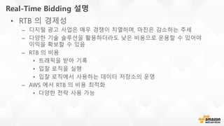 [백서 요약] Building a Real-Time Bidding Platform on AWS | PPT
