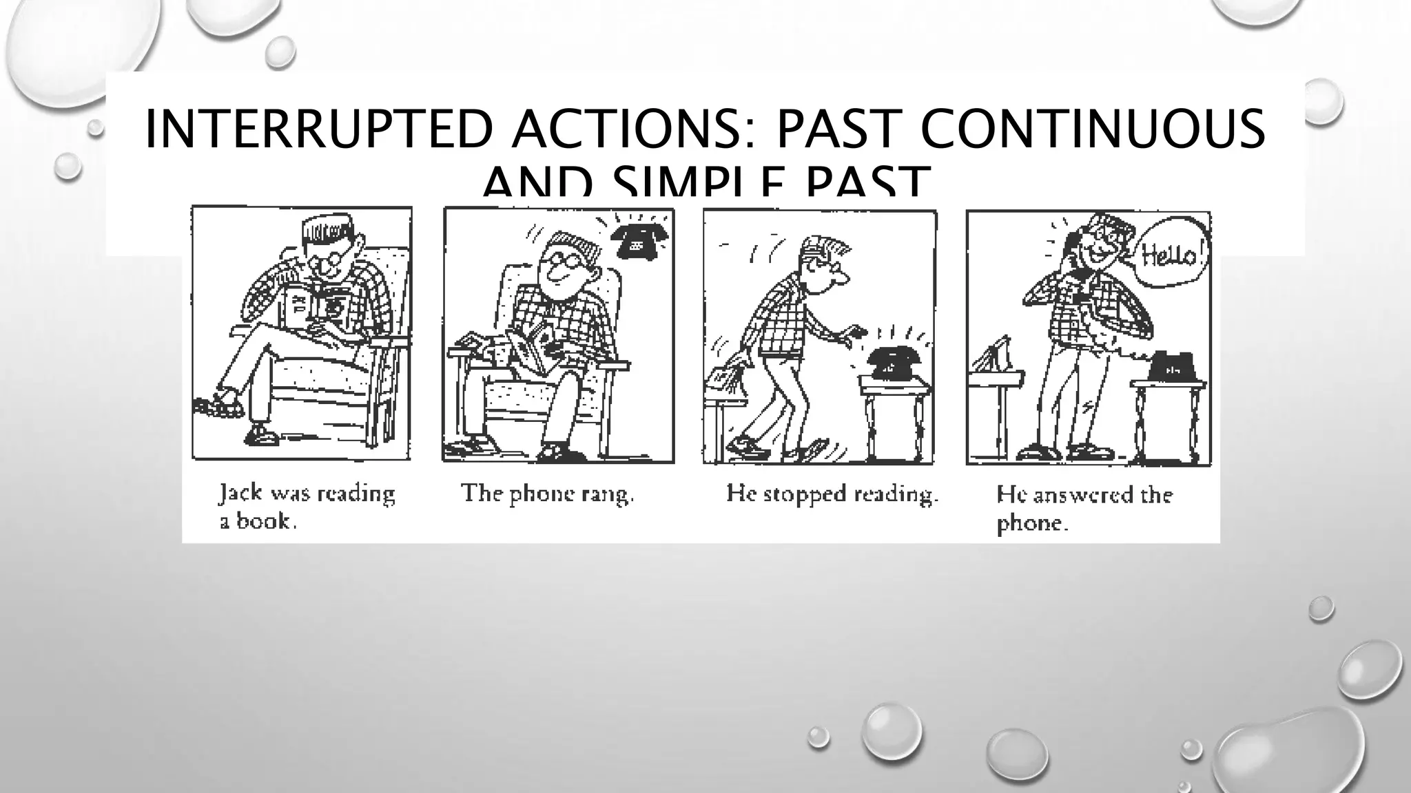 Past continuous vs simple past | PPTX