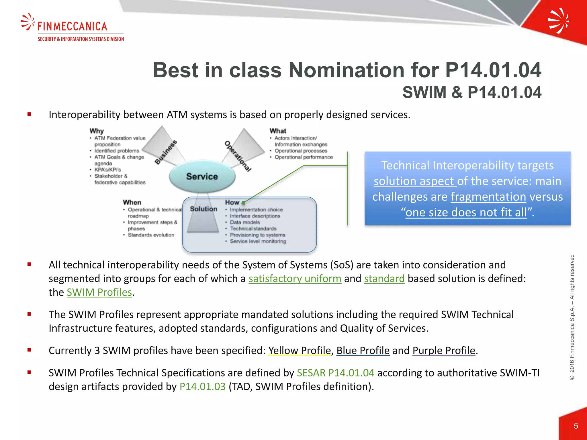 SESAR Project Awards - Best in class Nomination for Pj14.01.04 | Free ...