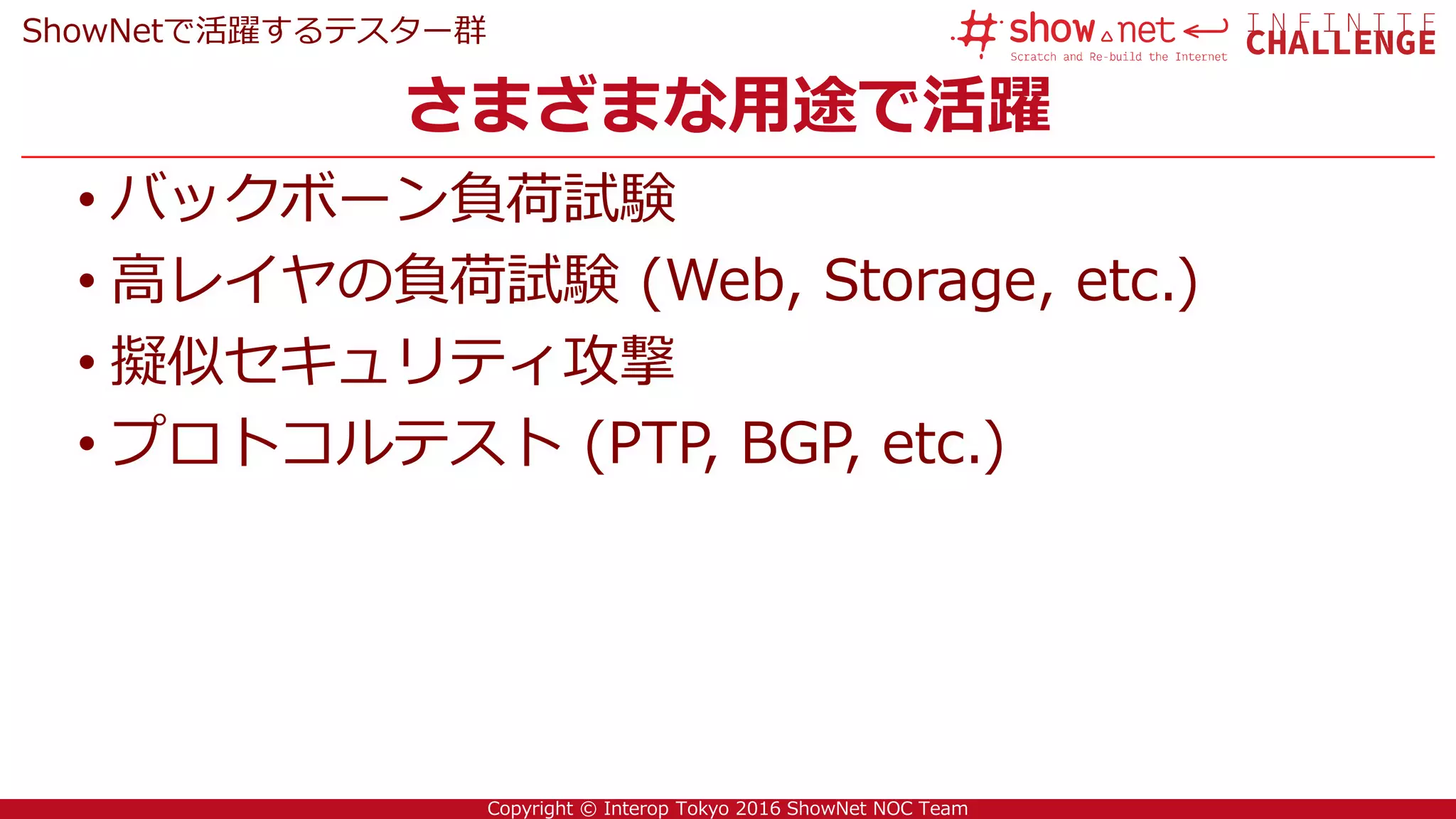 2016-ShowNet-テスター | PPT