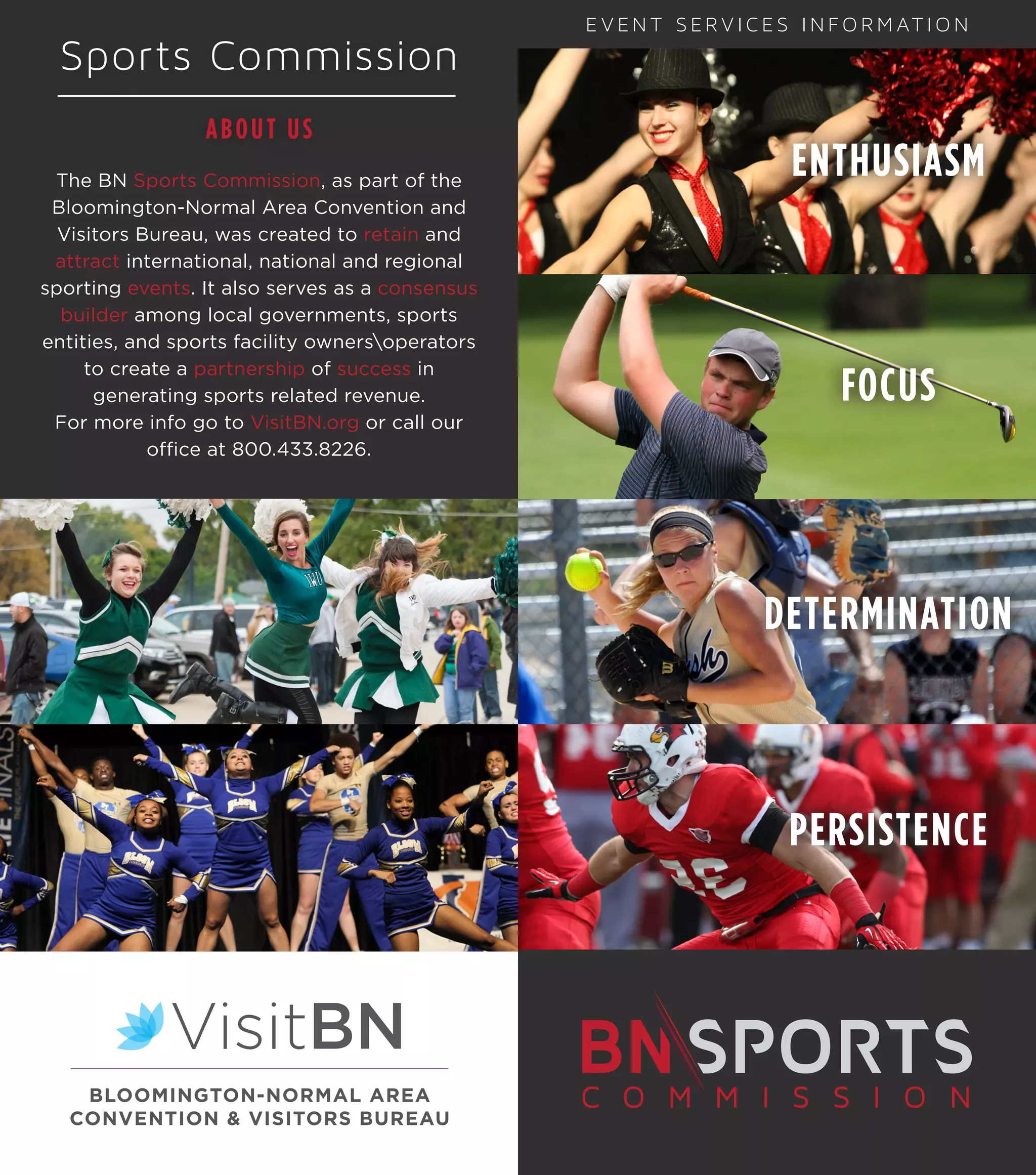 BN Sports Commission event services brochure | PDF
